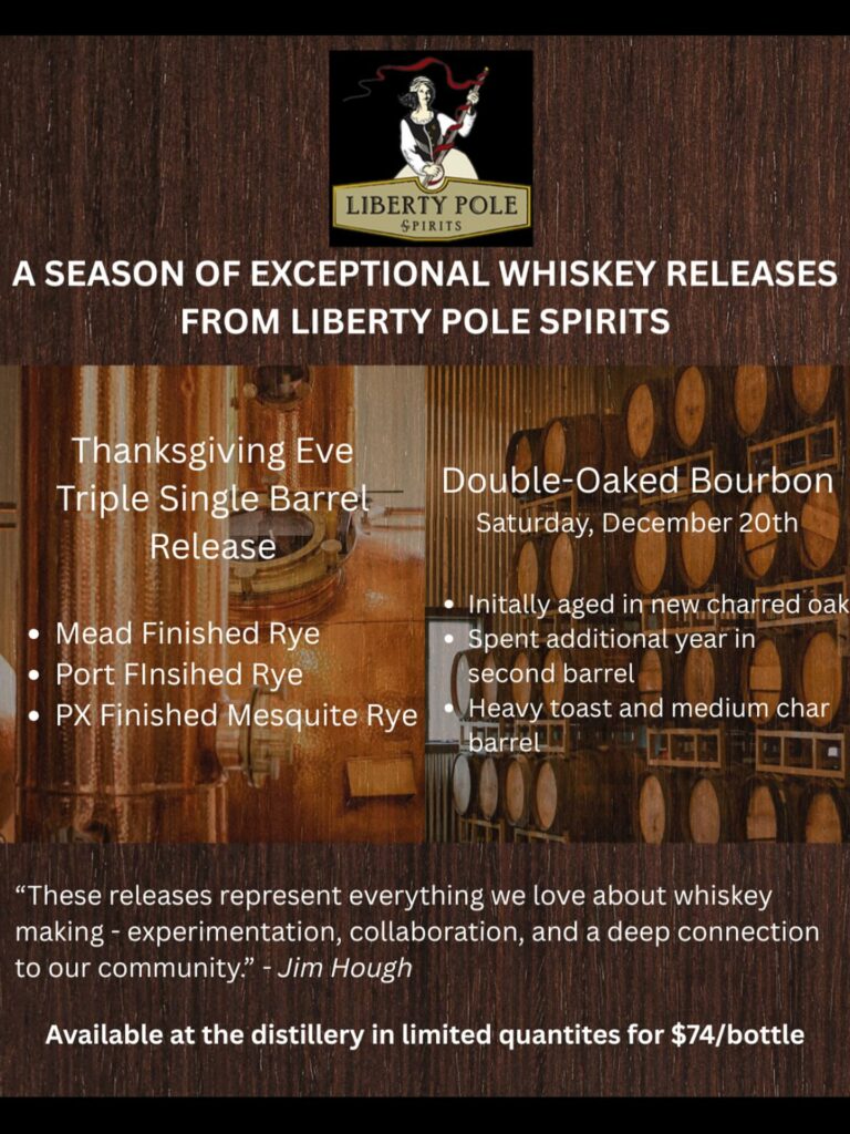 Liberty Pole Spirits / Thanksgiving Eve Triple Release Nov 26 2025 ...
