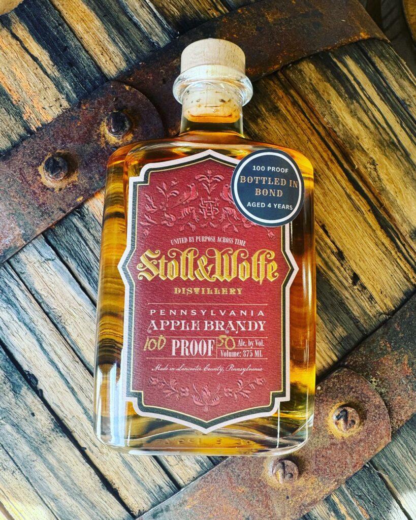 Stoll & Wolfe / Bottled in Bond Apple Brandy Nov 8 2024 - Pennsylvania ...