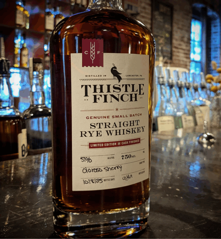 Thistle Finch / Sherry Cask RyeOctober 22 - Pennsylvania Distillers Guild